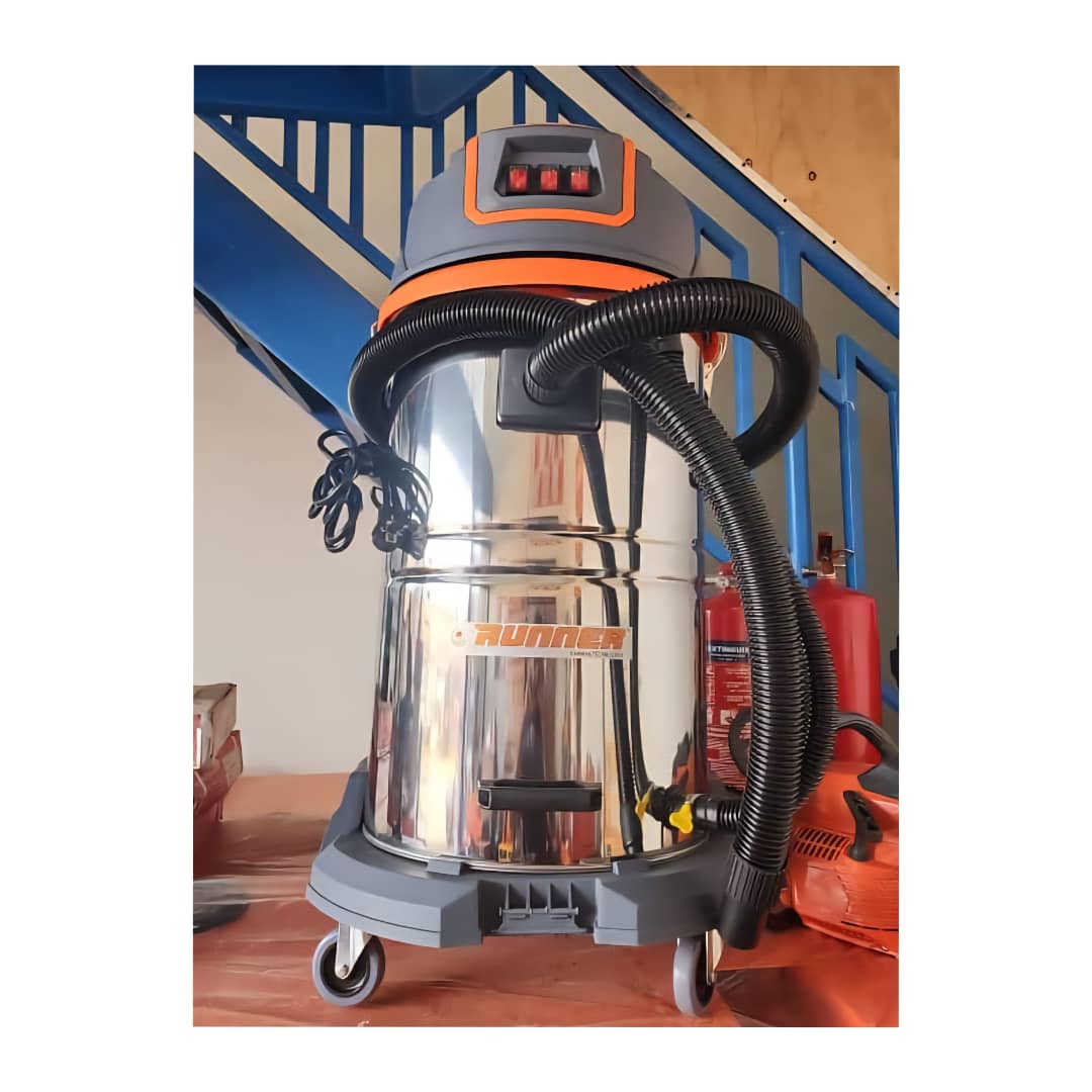 Runner 100L Industrial Wet & Dry Vacuum Cleaner – 4500w - Heavy Duty ...