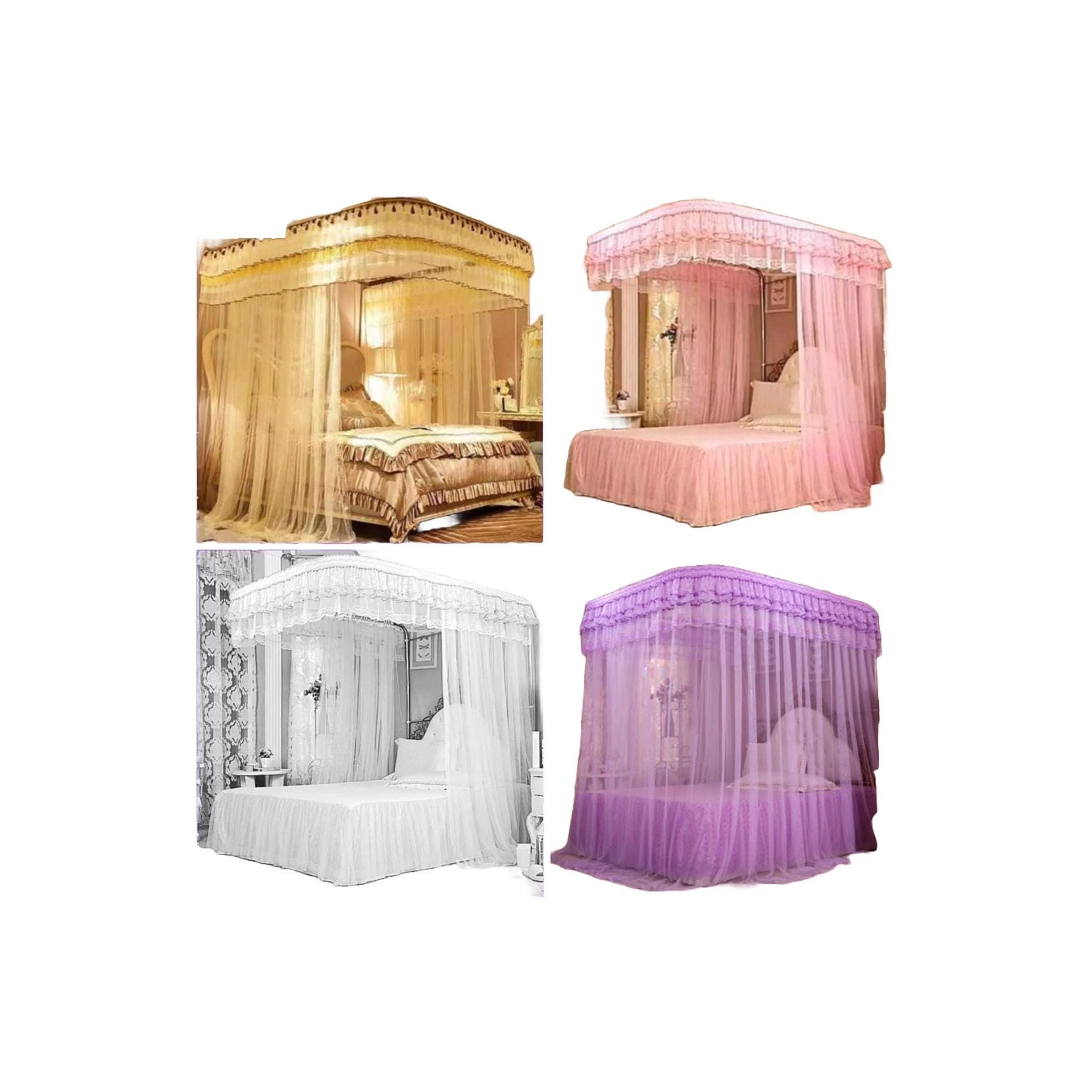 2 Stand Rail Mosquito Nets - Color May Mary - Fairprice Mall