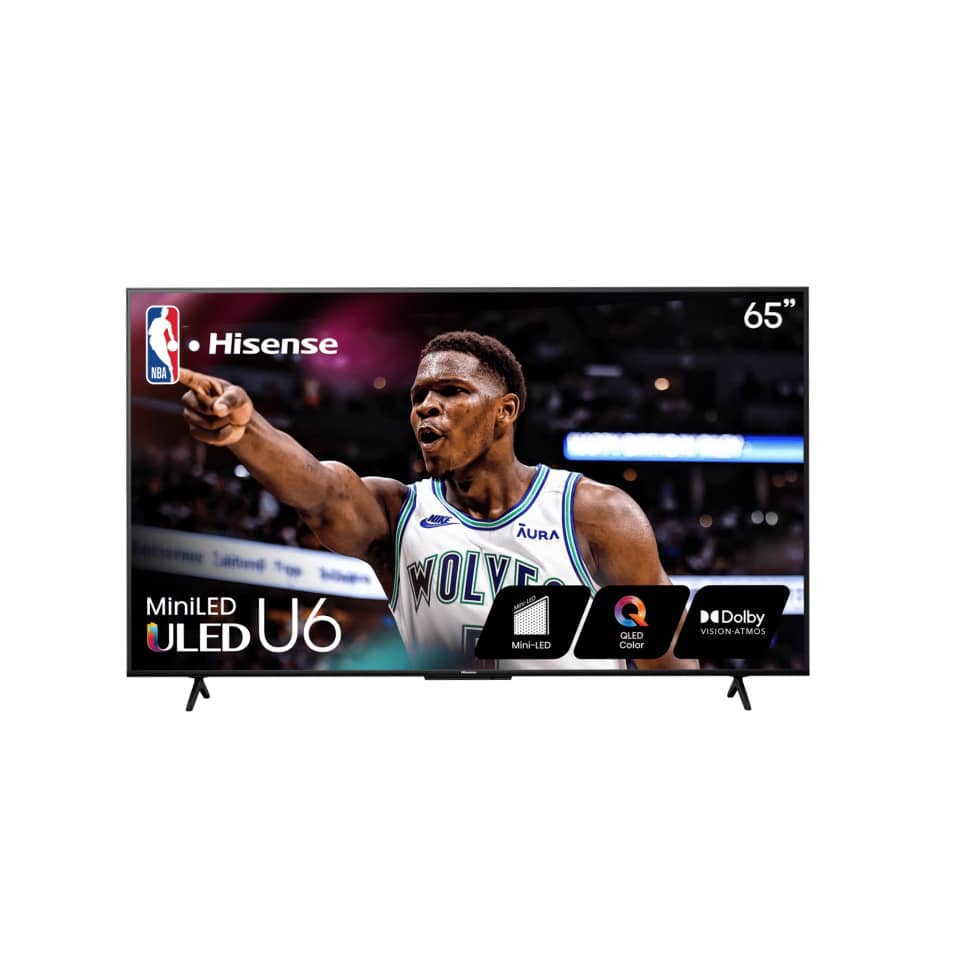 Hisense 65 Inch 65U6N ULED Pro Mini-LED 4K Vidaa Smart TV – U6 Series ...
