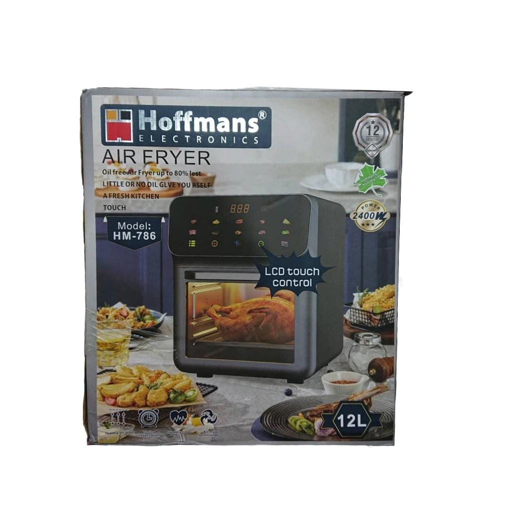 Hoffmans hm-786 12L Digital Air Fryer 2400w - Fairprice Mall