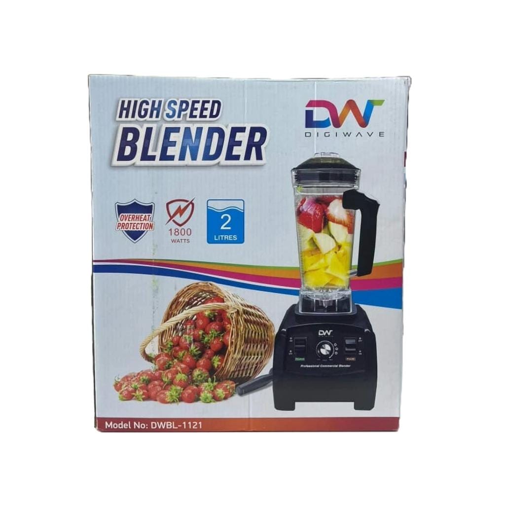 Digiwave 2L Commercial Blender DWBL-1121 – 1800W High-Performance ...