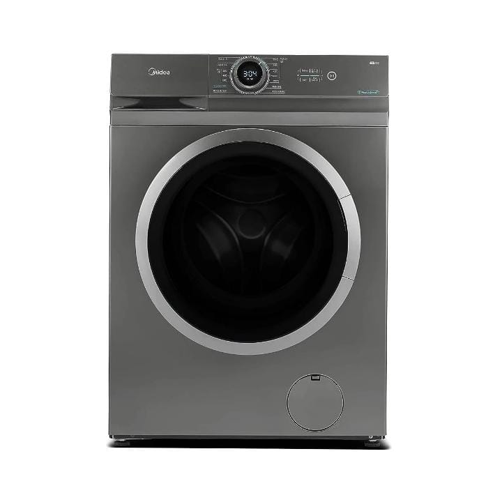 Midea 7KG Front Load Washing Machine with 1400 RPM, 15 Programs - Fully ...