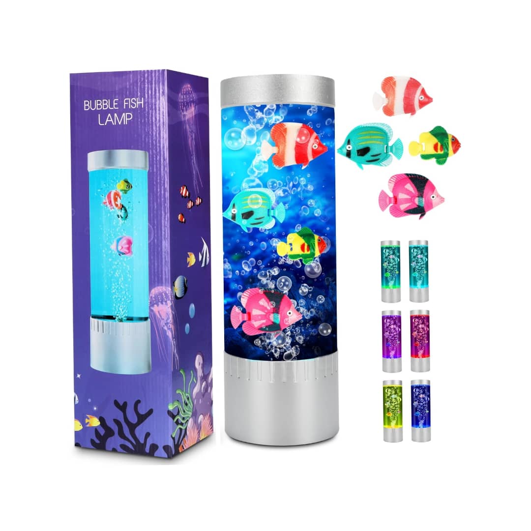 Bubble Fish Lamp – Sensory Aquarium Light for Relaxation & Décor ...