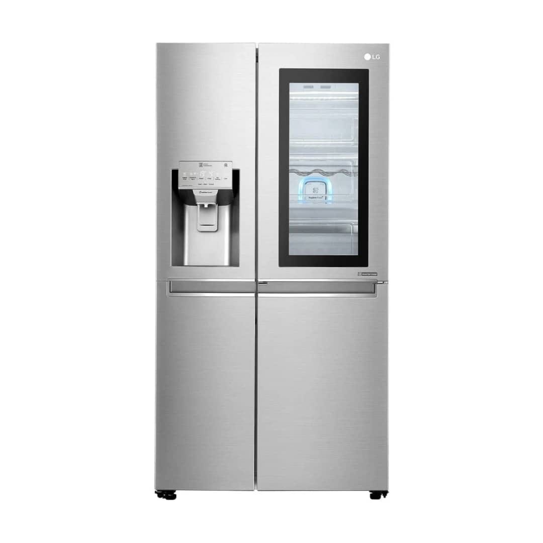 LG 668L Knock Knock Side-by-Side Refrigerator – InstaView Door-in-Door ...