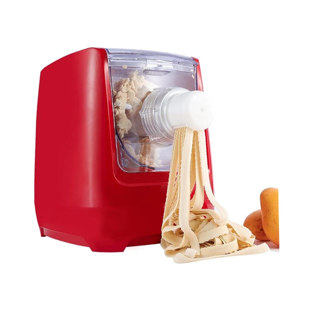 Electric Noodle Pasta Maker Machine , Red – Fully Automatic with 13 ...