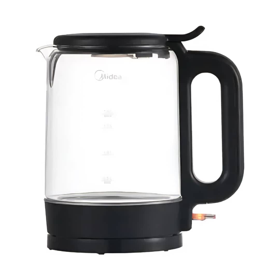 Midea 1.7L Electric Glass Kettle – MK-17G02A2, 2200W, BPA-Free, Blue ...