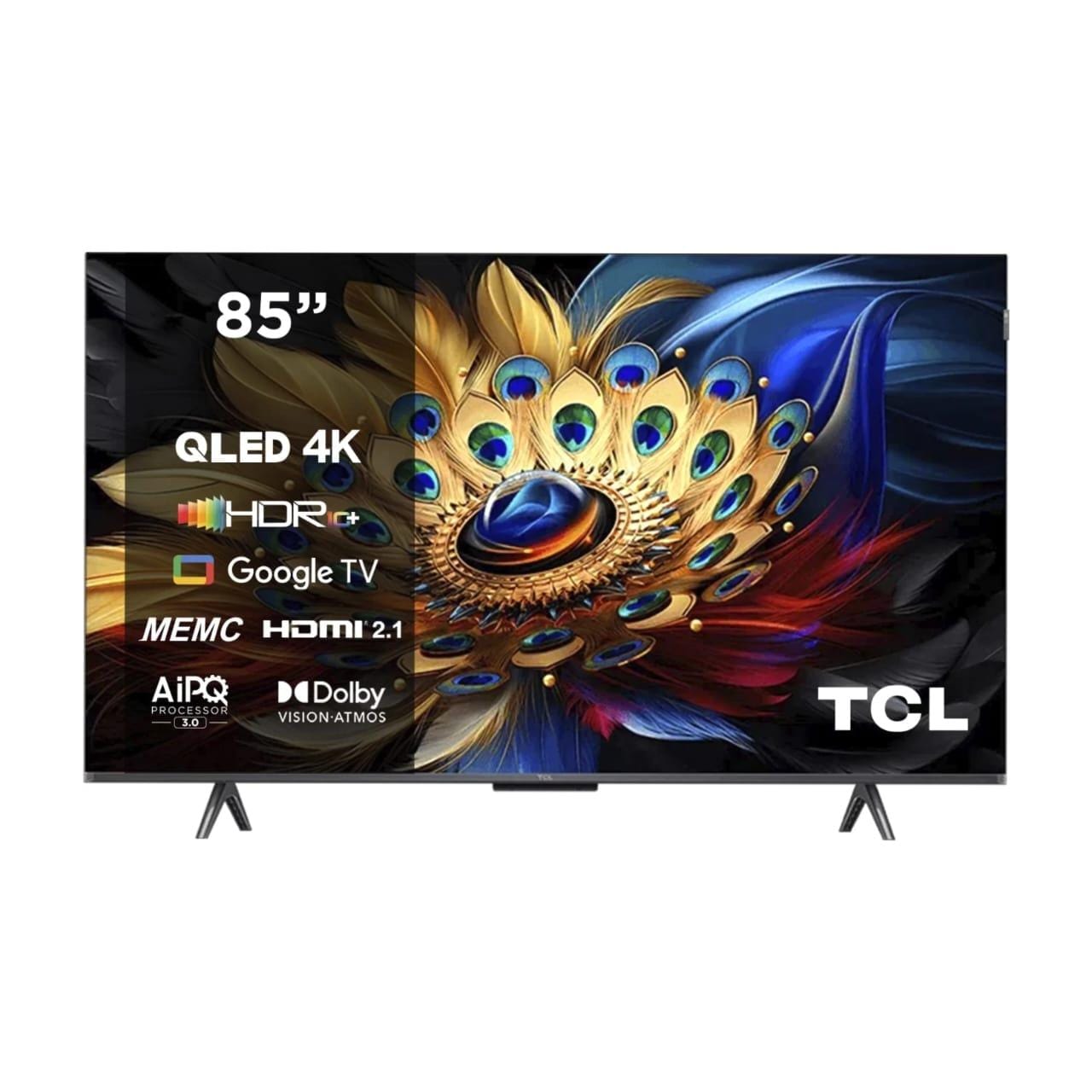 TCL 85-Inch 4K UHD QLED Smart Google TV – 85C645 | Dolby Vision & Atmos ...