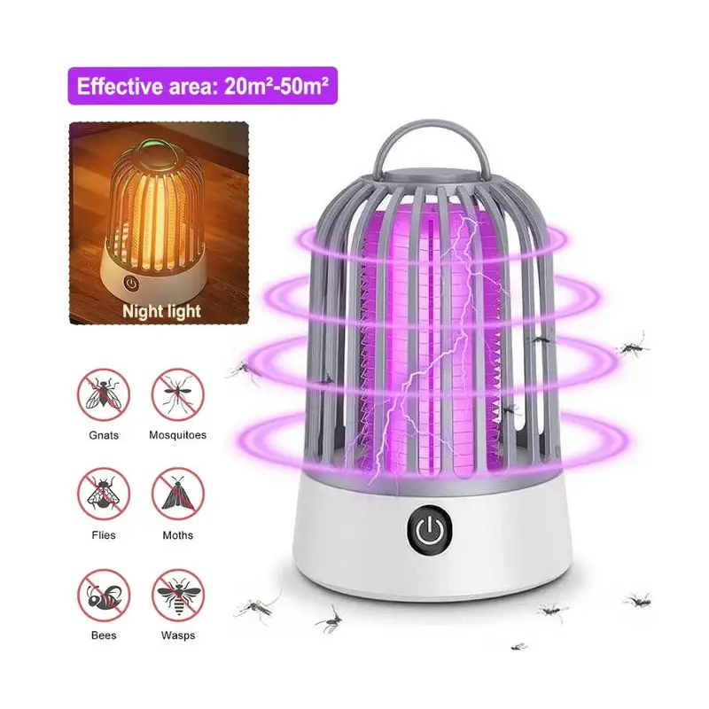 Electric Mosquito Fly Bug Insect Zapper Killer Trap Lamp – Indoor ...