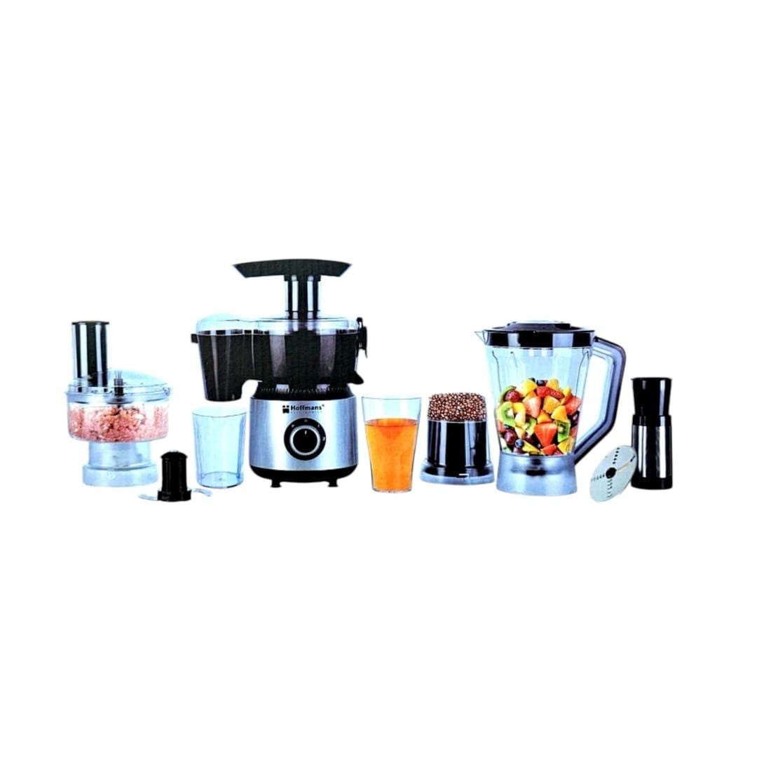 Hoffmans Hm-1266 - 10-in-1 Multifunction Food Processor – 1200W, 1.5L ...