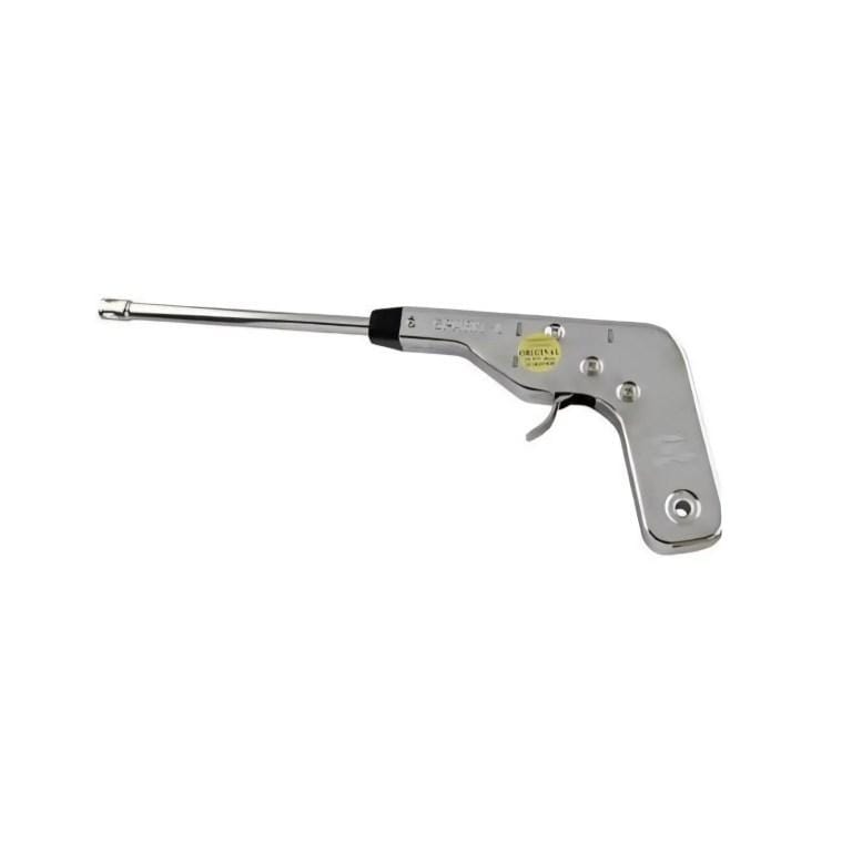 Spark-L Electronic Gas Lighter – Silver | Piezoelectric Ignition ...