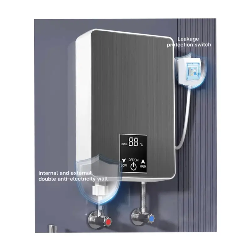 Instant Electric Water Heater – Digital Display, Instant Heating ...