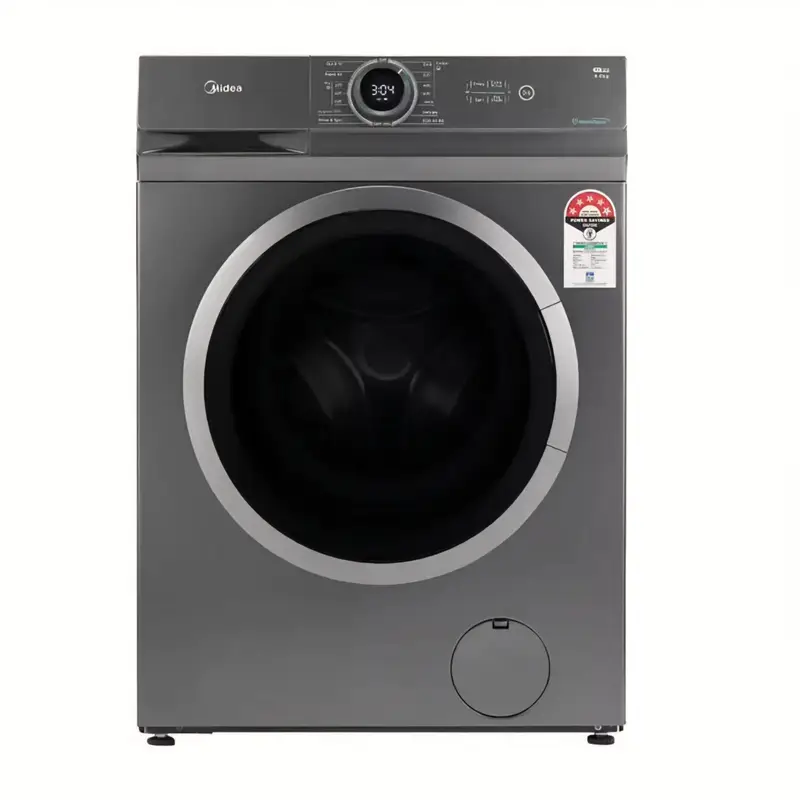Midea 6kg Front Load Washing Machine – Titanium - Fairprice Mall